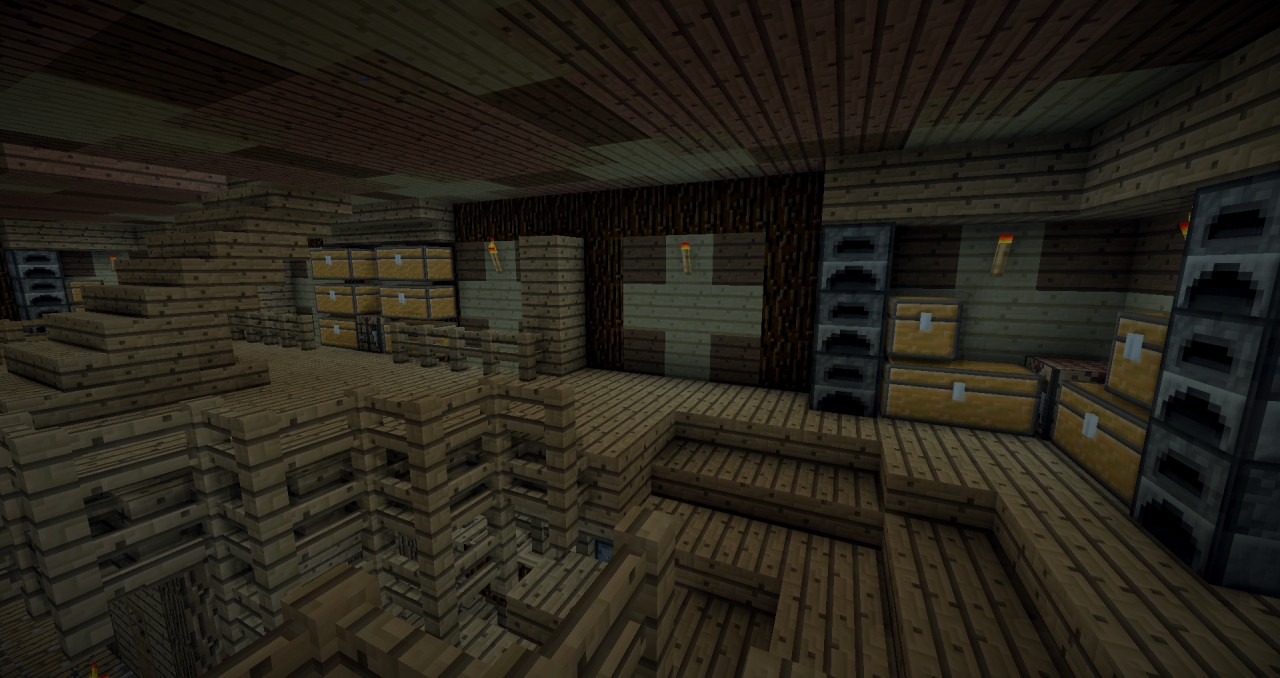 High Security Mini-Fortress Minecraft Map