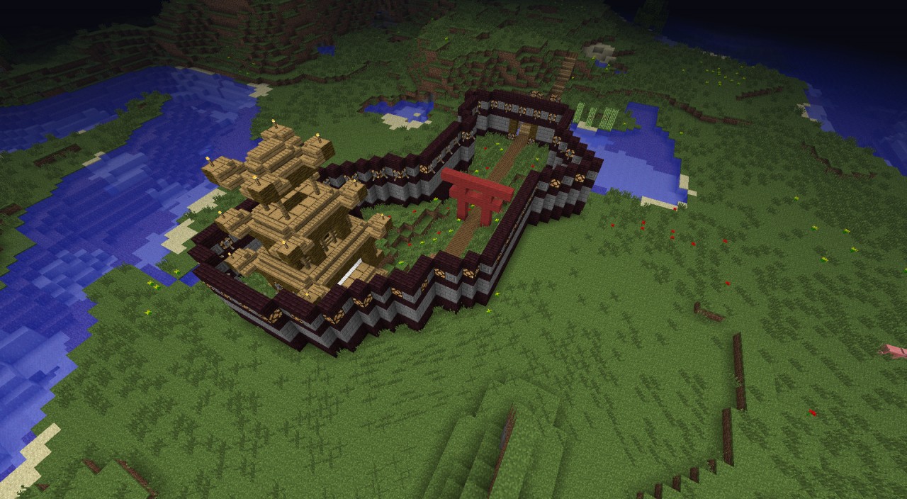 Japanese Shrine Minecraft Map