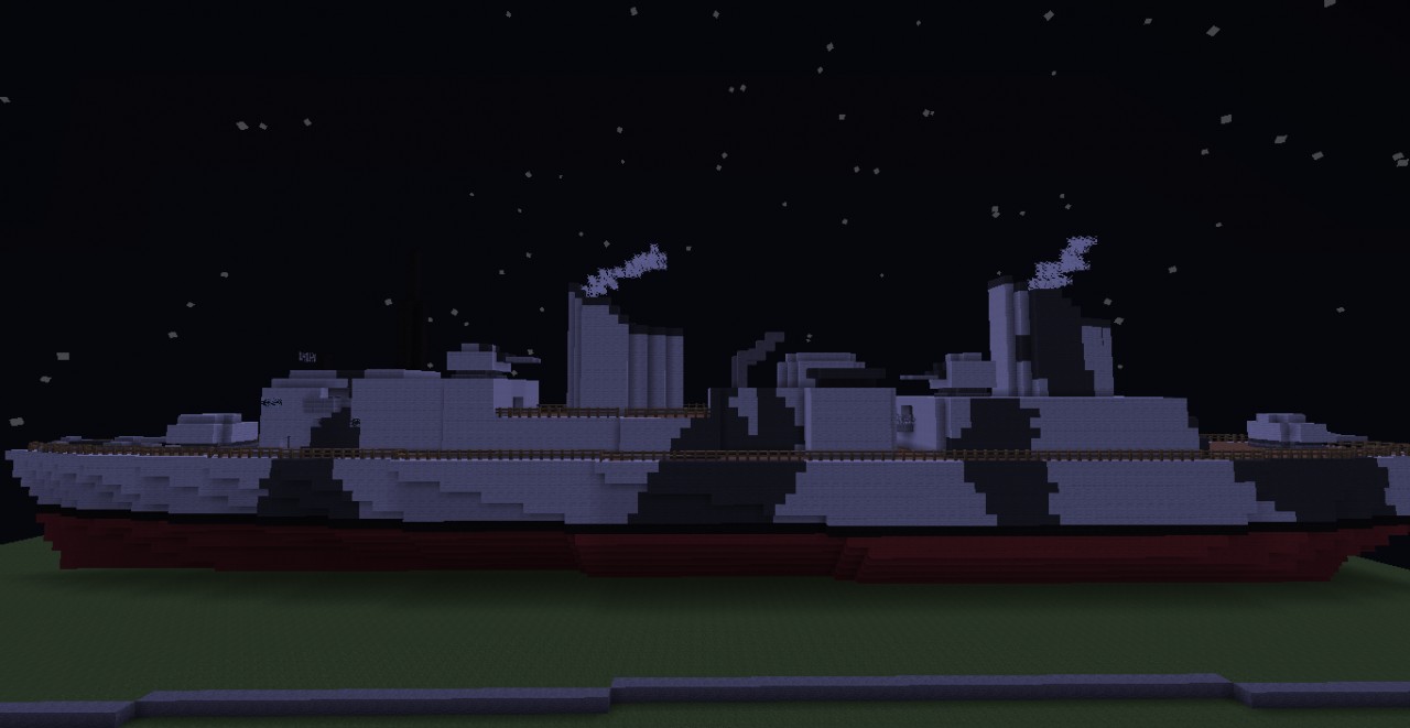 light cruiser Minecraft Map