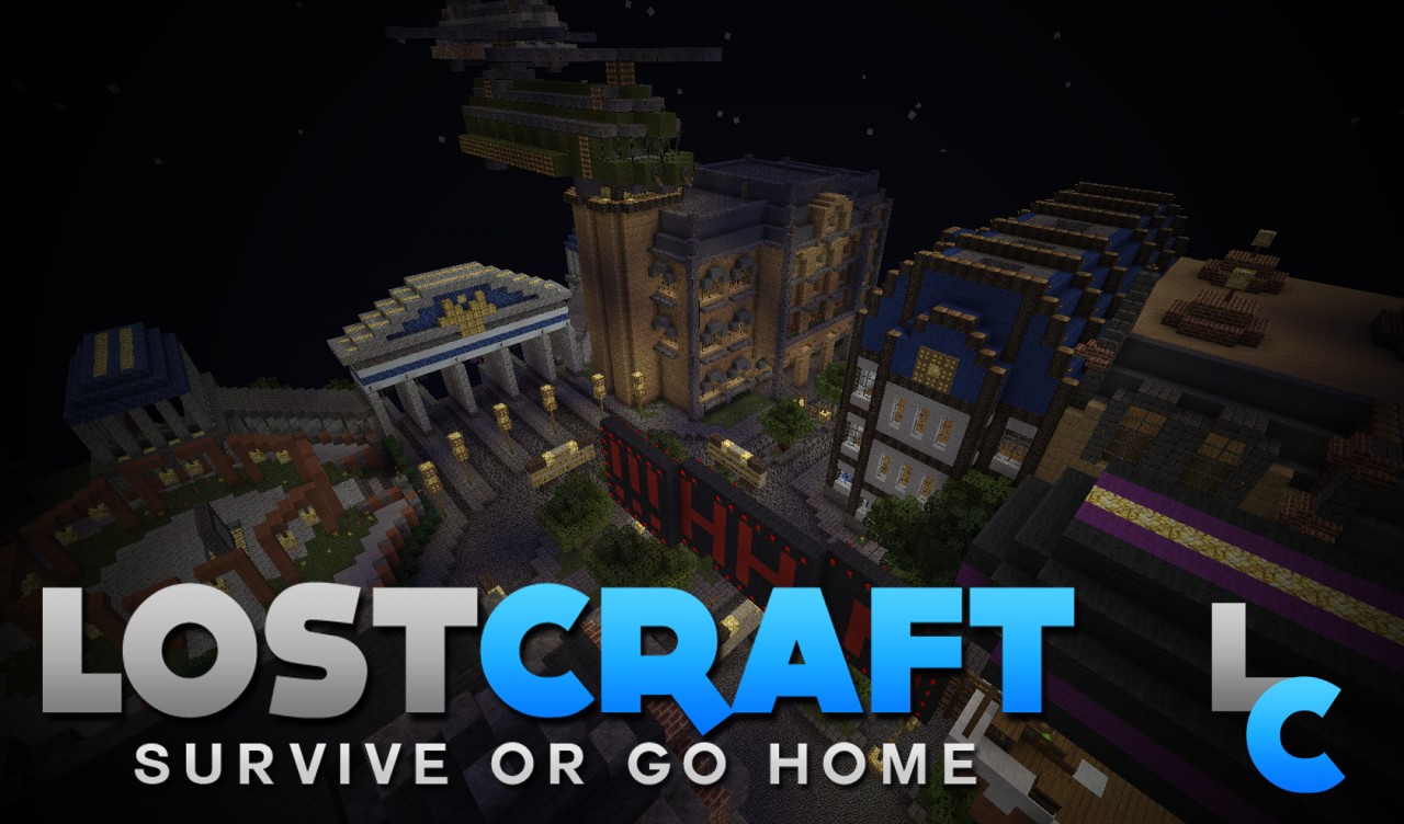 Lostcraft 1.4.6 - The Best - 24/7 - No Lag Minecraft Server