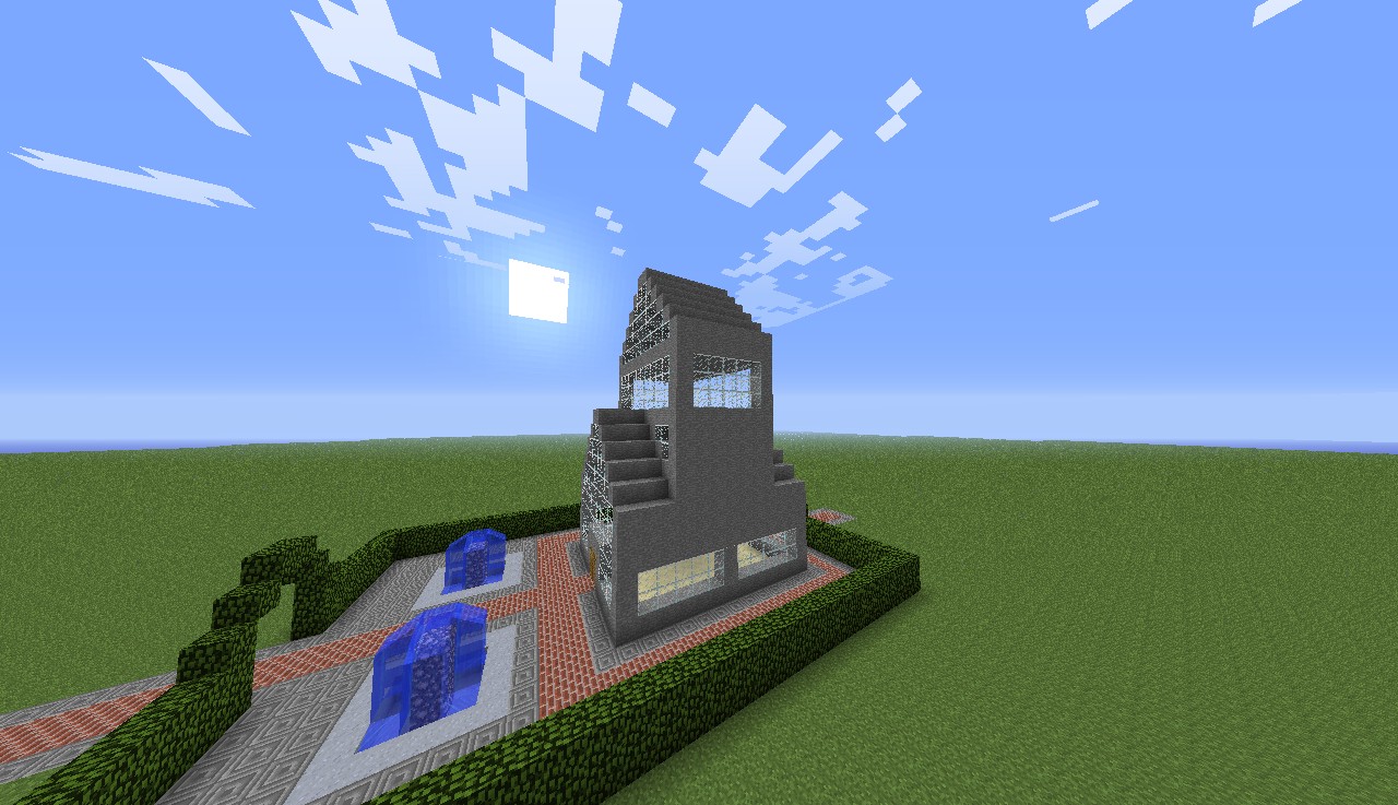 Modern House Minecraft Map