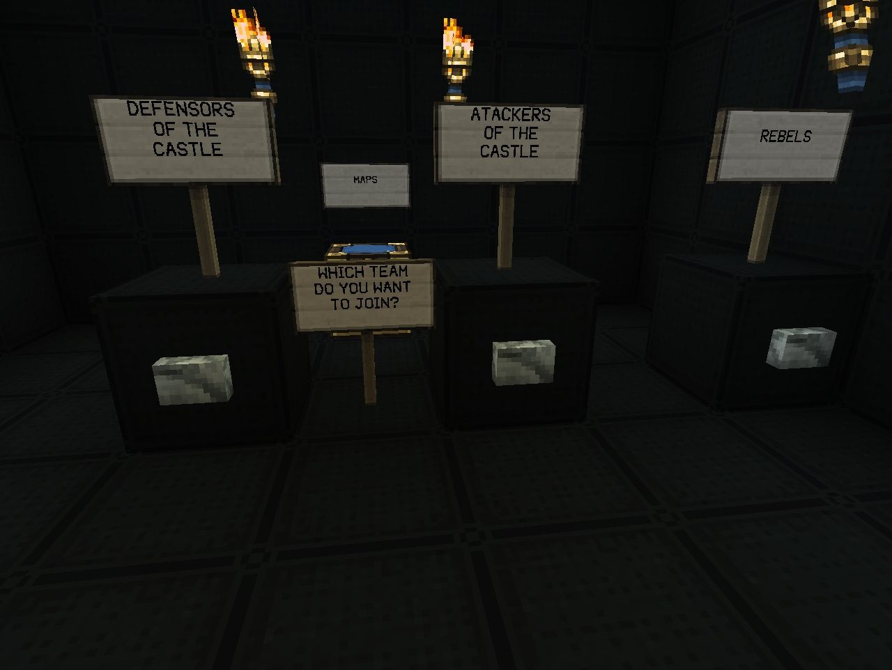 Castle Attack Minecraft Map