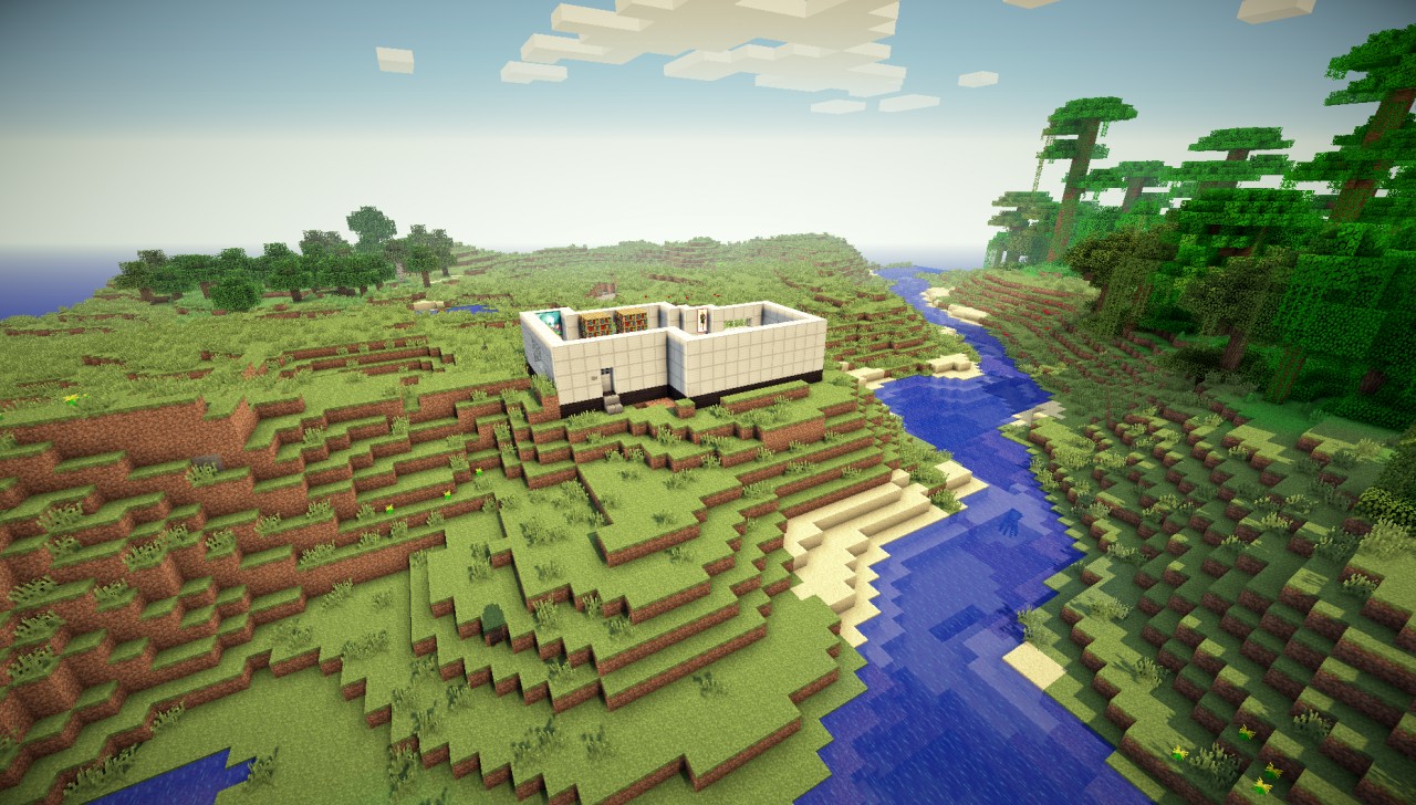 Fancy house Minecraft Map