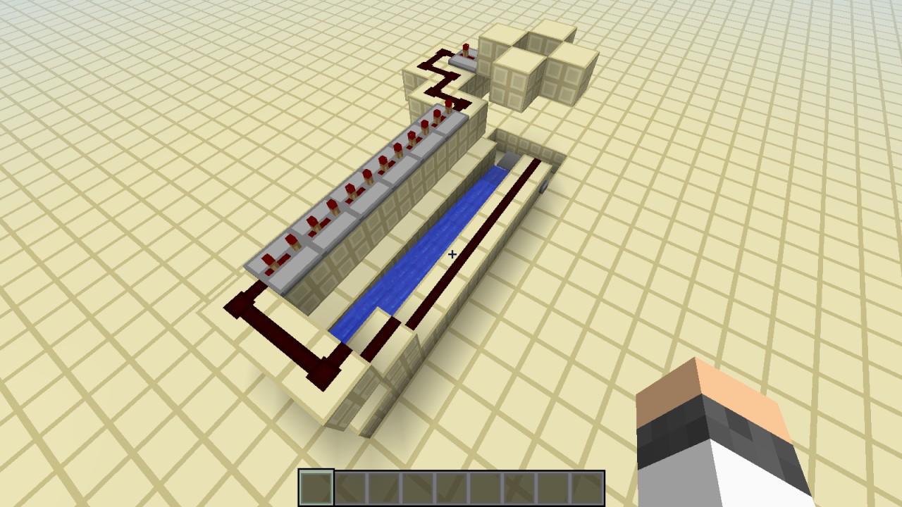 Automatic TNT cannon using redstone Minecraft Map