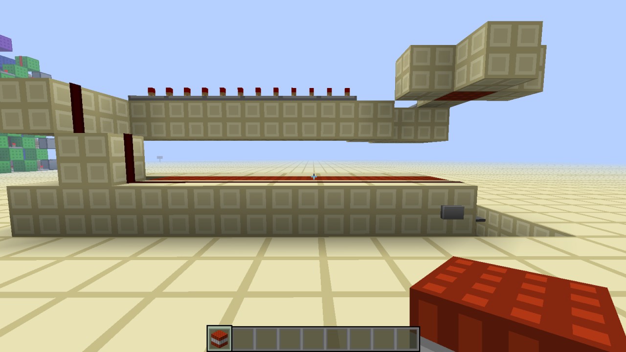 Automatic TNT cannon using redstone Minecraft Map