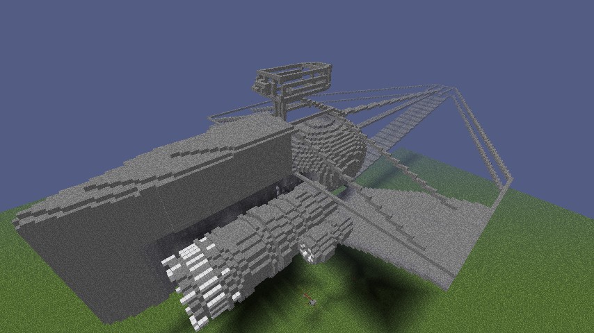 Acclamator Class Assault Ship Minecraft Map