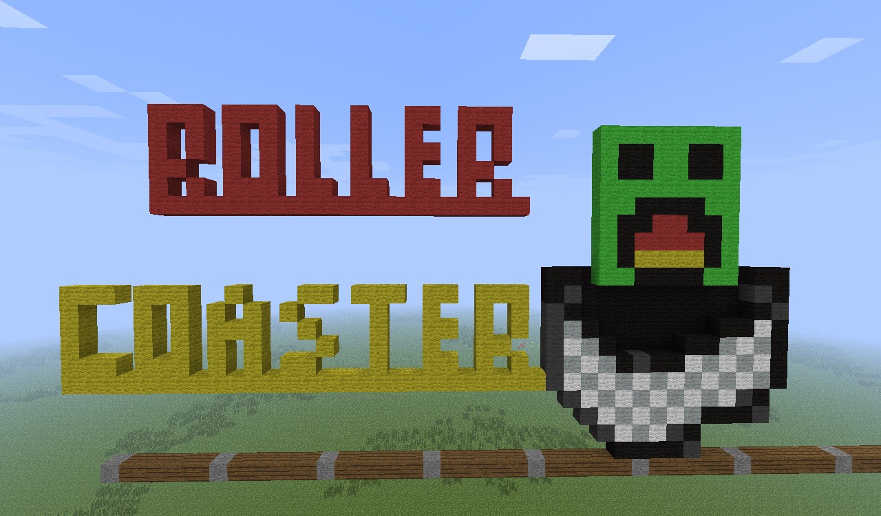 Epic Roller Coaster Updated!!!! Minecraft Map