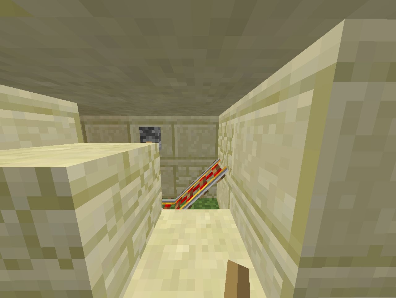 Sand Duplication House 1.2.5 Minecraft Map