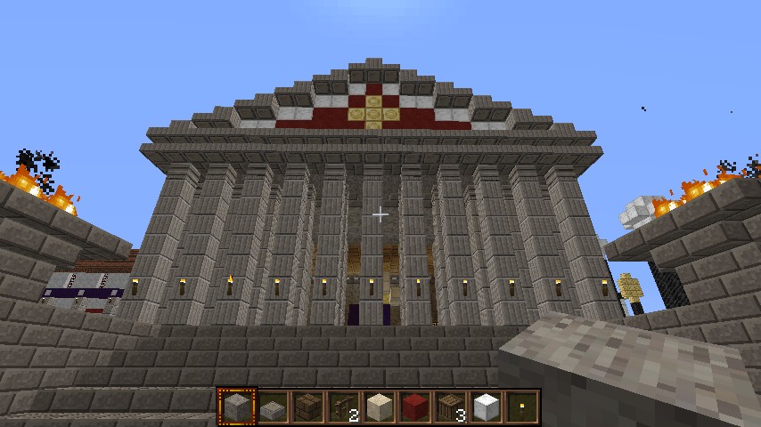 Roman Temple Minecraft Map