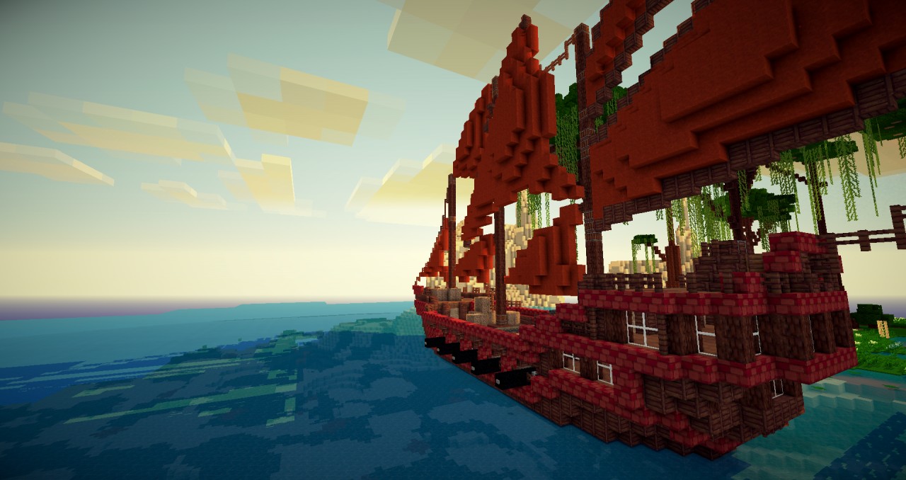 The Courier - Trading Ship Minecraft Map