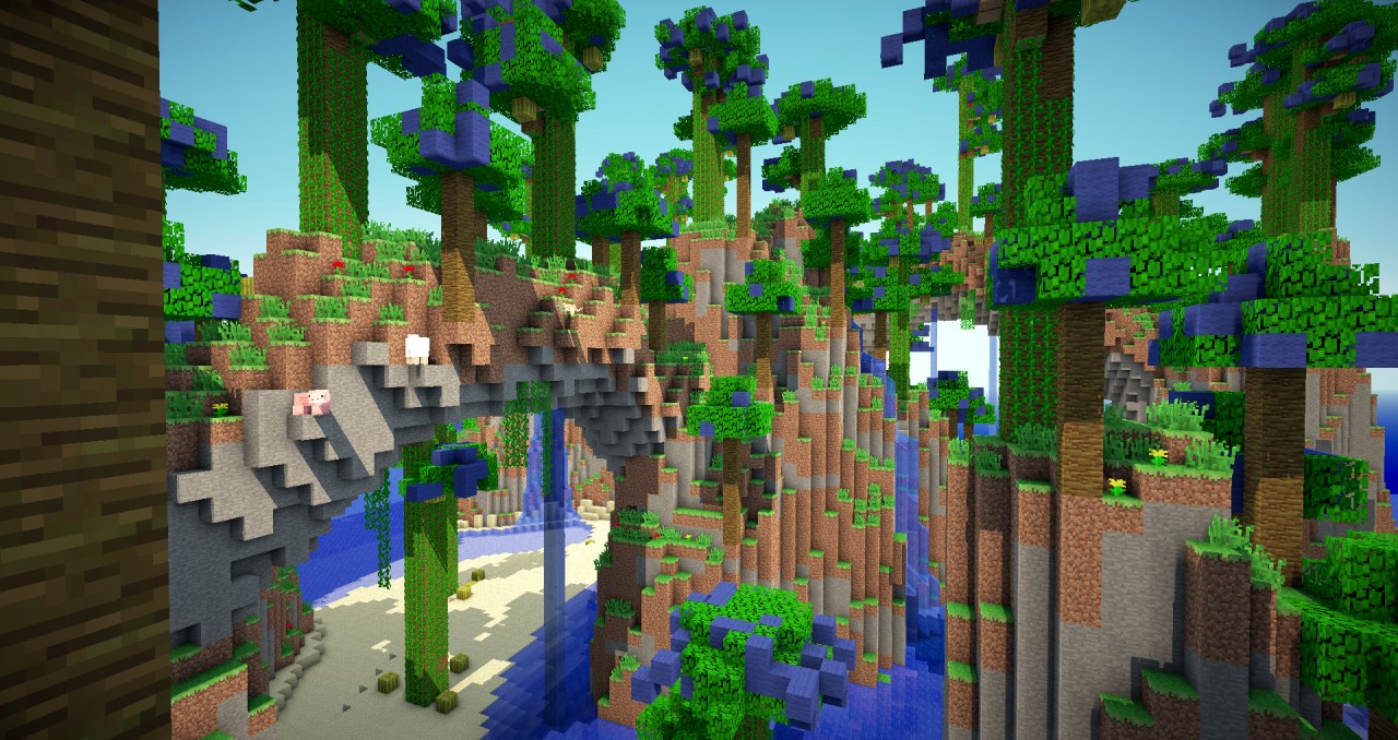 Blue Island Minecraft Map