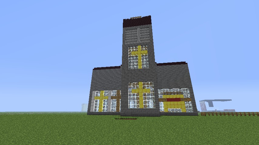 huge Church Minecraft Map