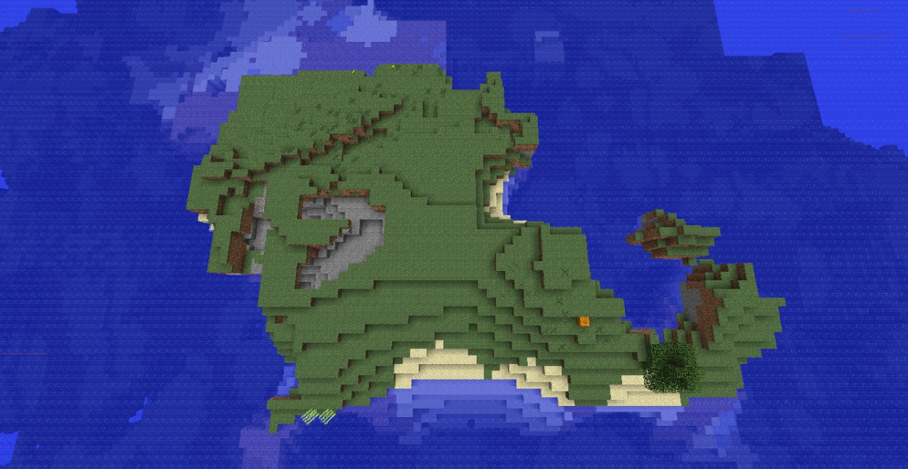 The ultimate survival island Minecraft Map
