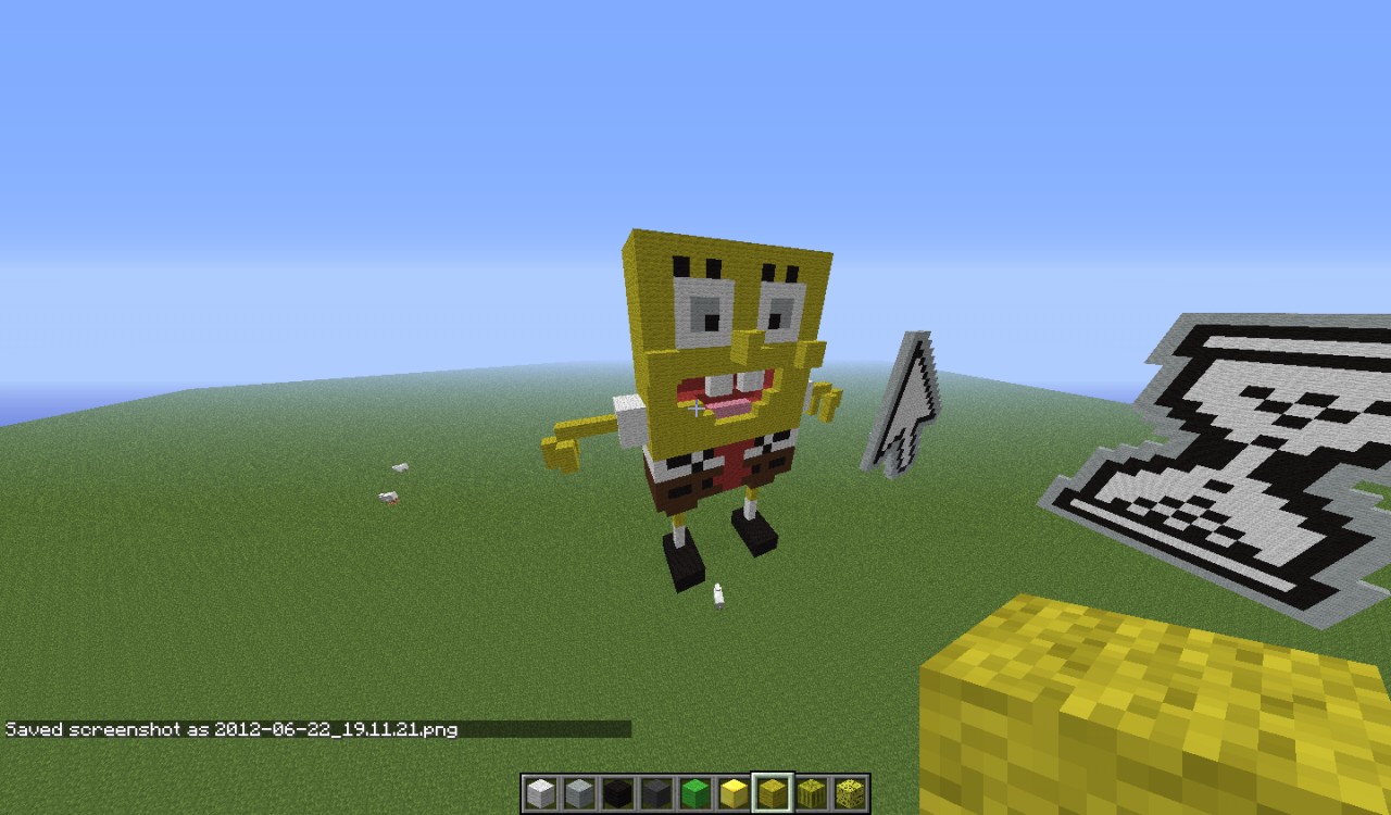 "HD" 3D art Minecraft Map