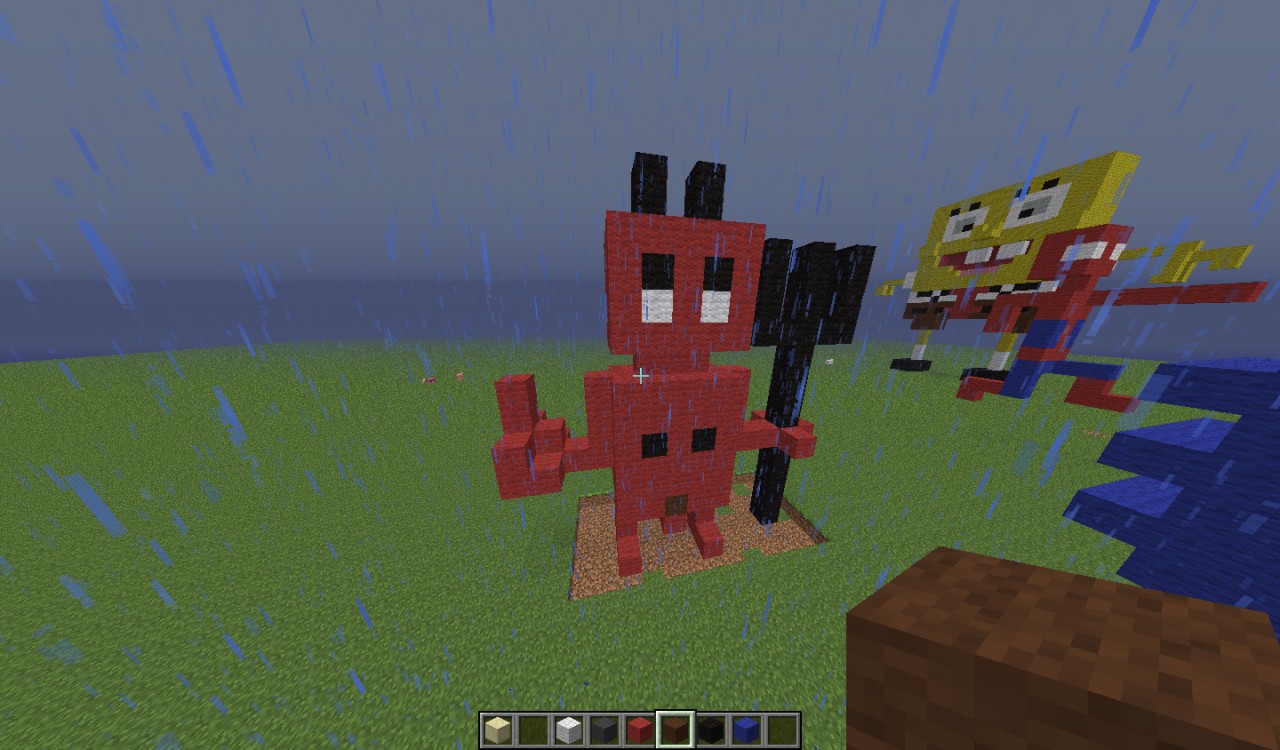 "HD" 3D art Minecraft Map