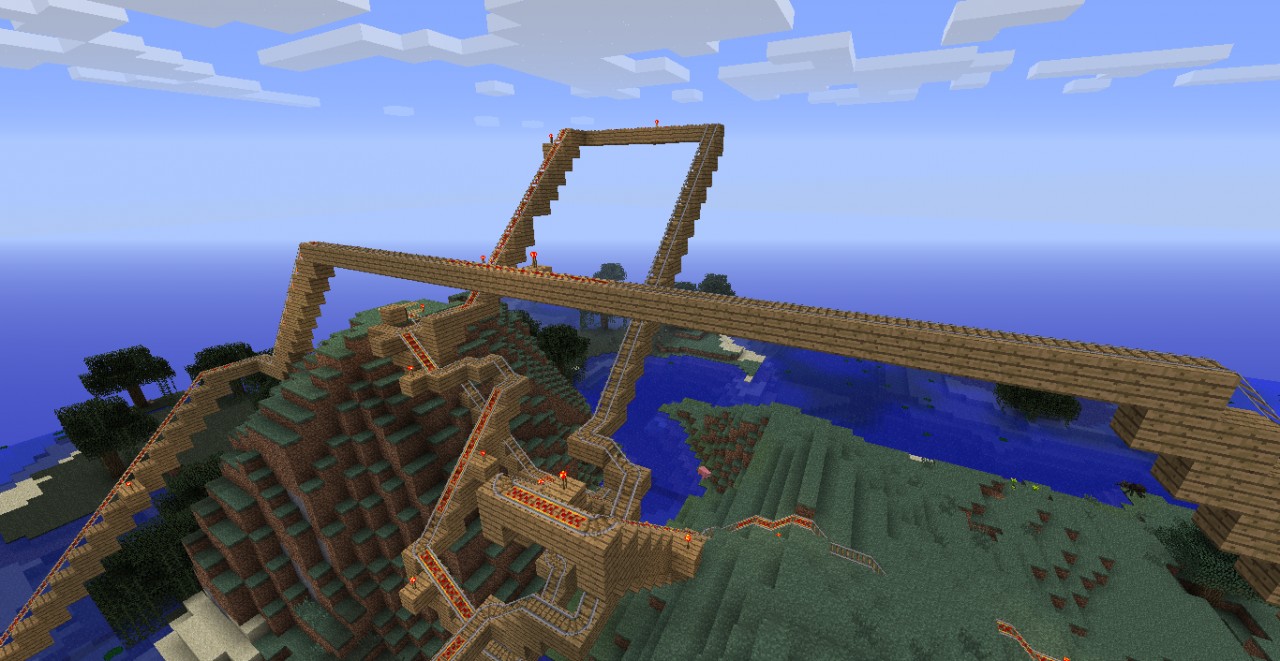 Coaster Ride Minecraft Map