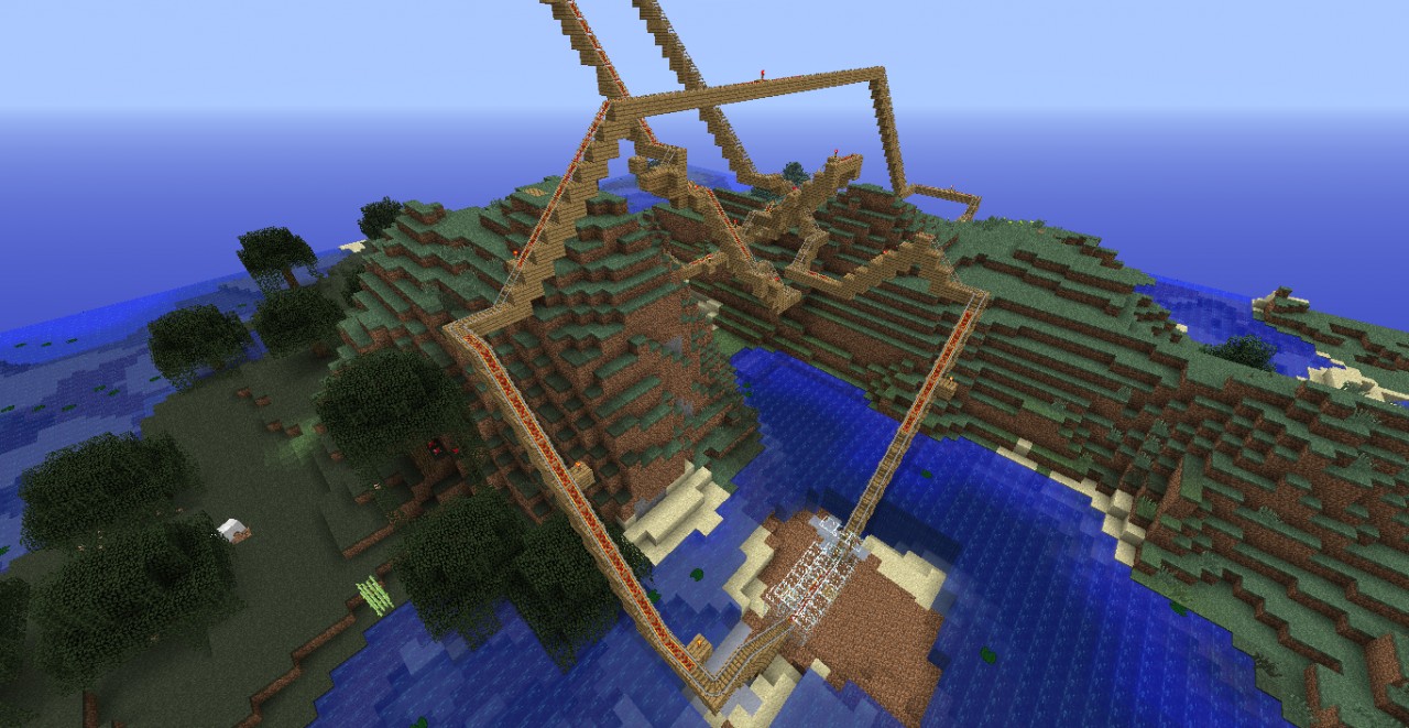 Coaster Ride Minecraft Map