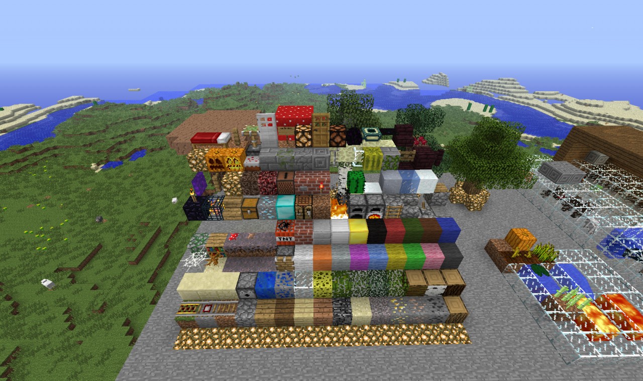 Texture pack Testing map Minecraft Map