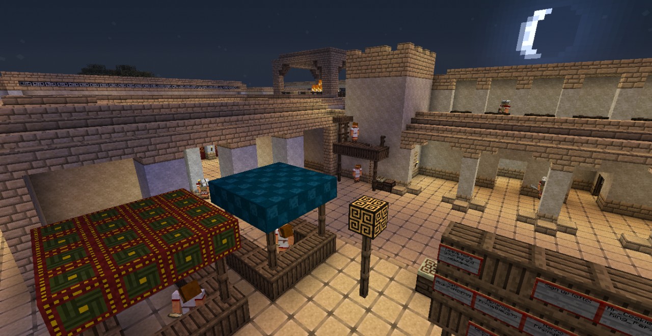 The great city of Carthage Minecraft Map