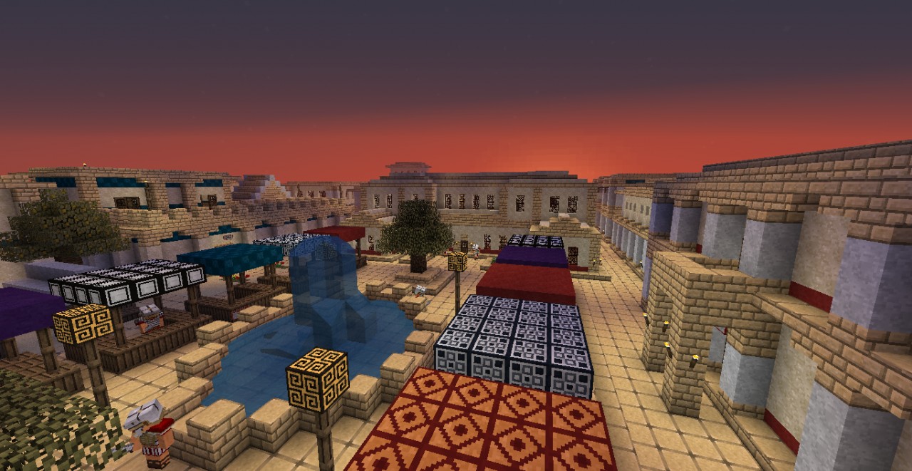 The great city of Carthage Minecraft Map