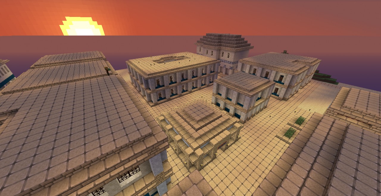 The great city of Carthage Minecraft Map