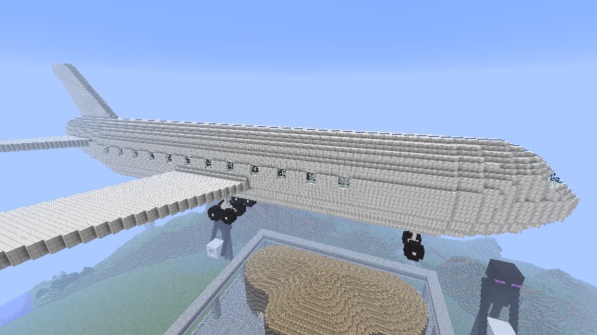 huge@$$plane Minecraft Map