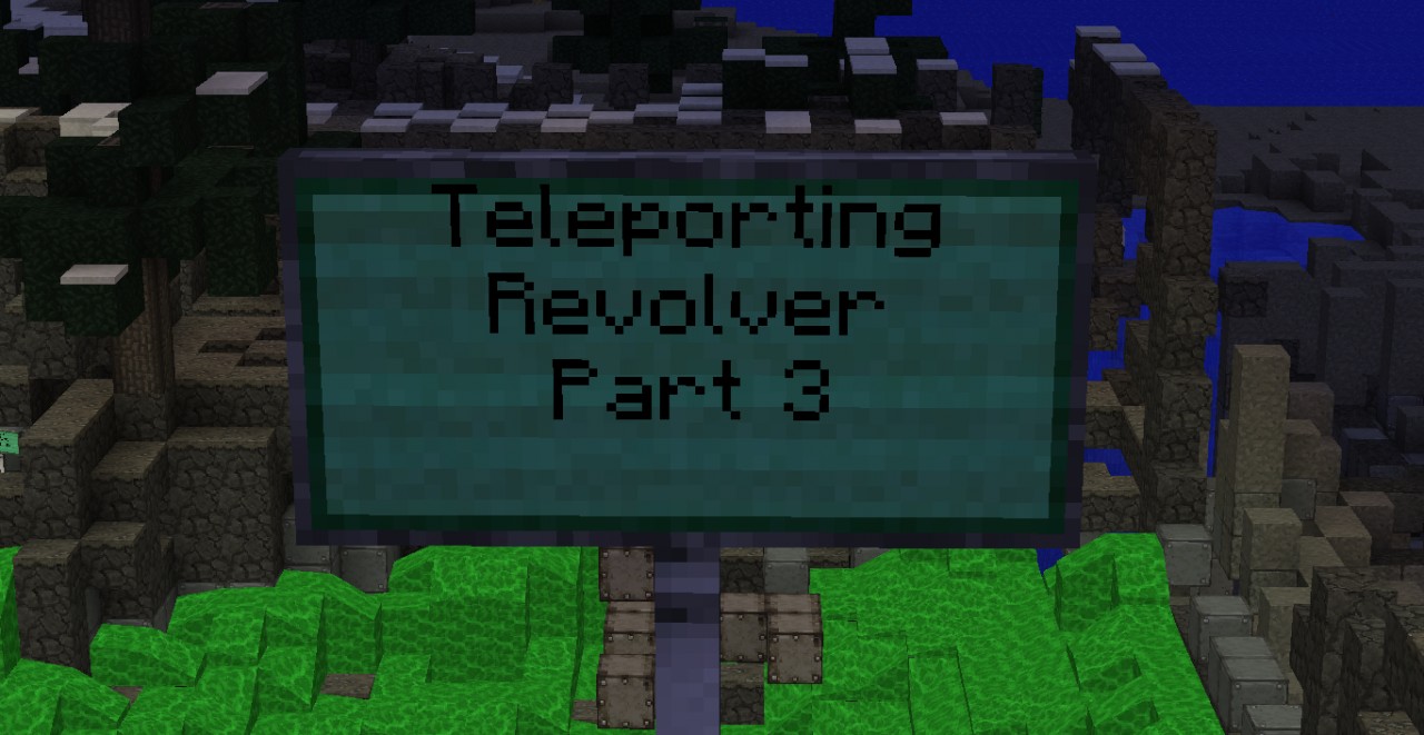 Teleporting Revolver Gun 3 Minecraft Map