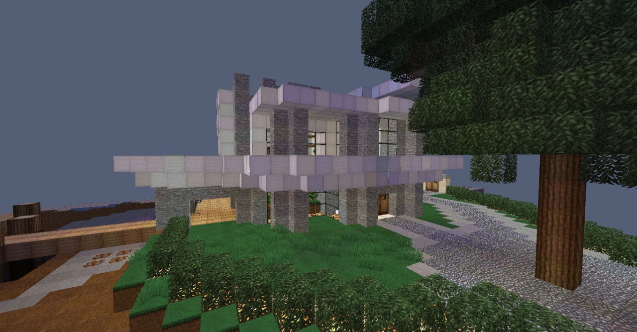 Modern house #1 Minecraft Map