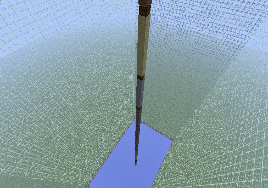 Long tower survival Minecraft Map