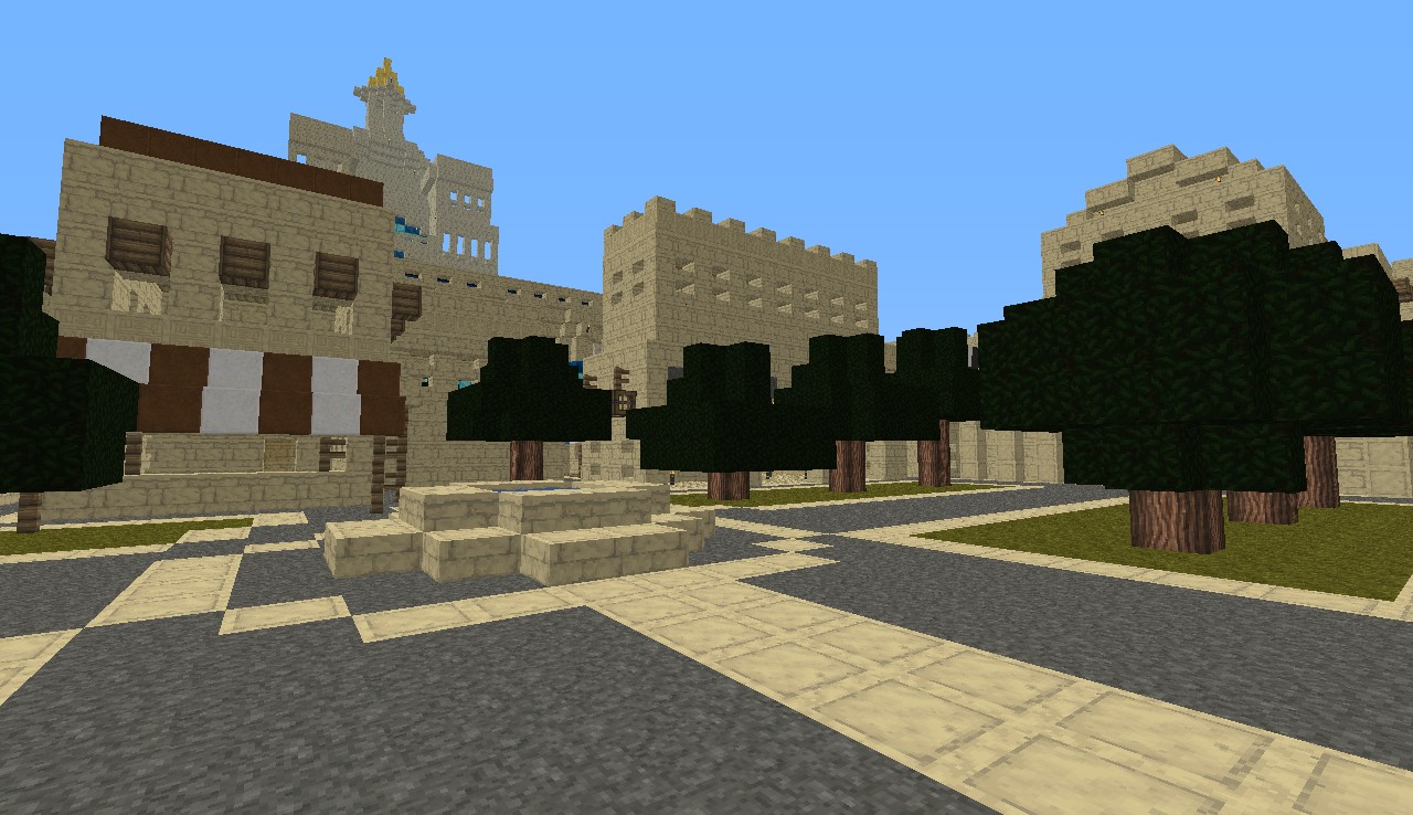 Ancient Persian City. Minecraft Map