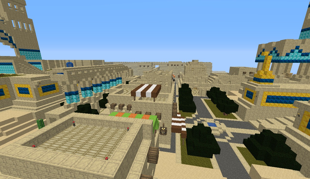 Ancient Persian City. Minecraft Map