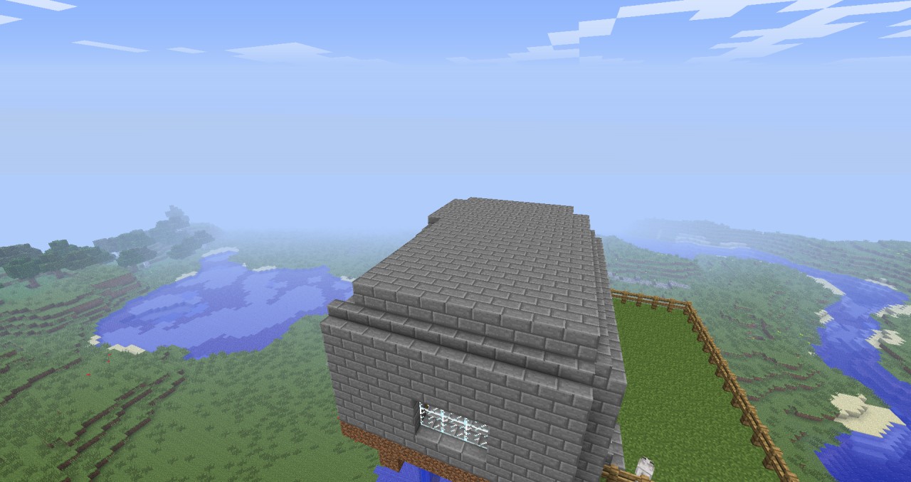 Floating House Minecraft Project