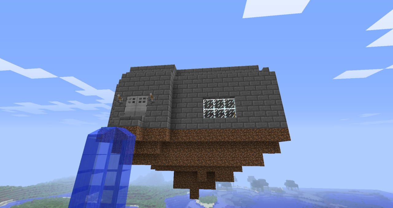 Floating House Minecraft Project