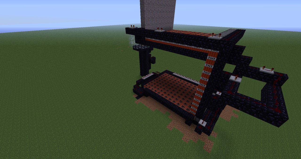 38 Shot TNT Cannon (Plus one of your biggest enemys...) Minecraft Map
