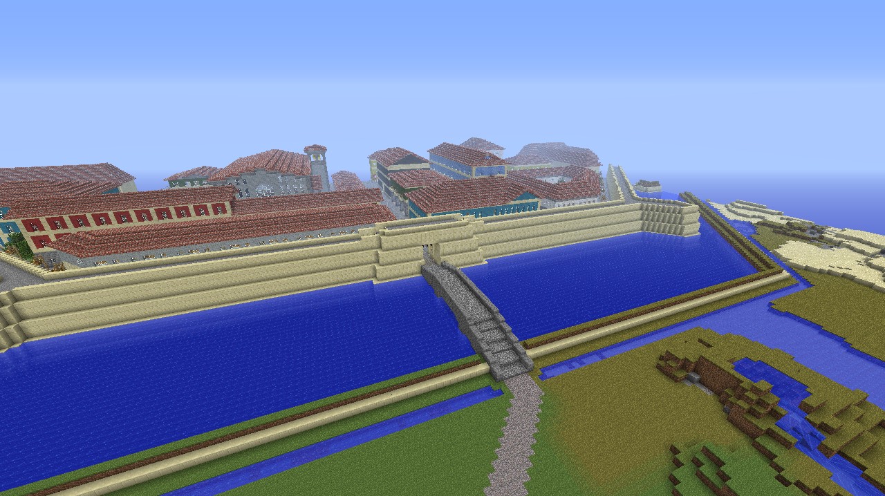 Fortifications of Pellanova Minecraft Map