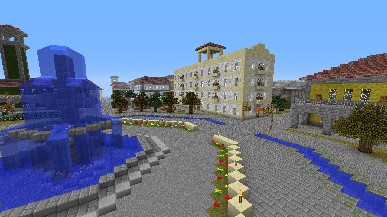 Fortifications of Pellanova Minecraft Map