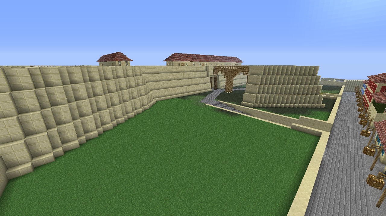 Fortifications of Pellanova Minecraft Map