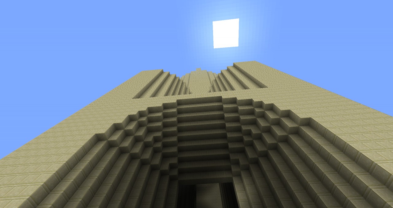tower/cathedral/temple Minecraft Map