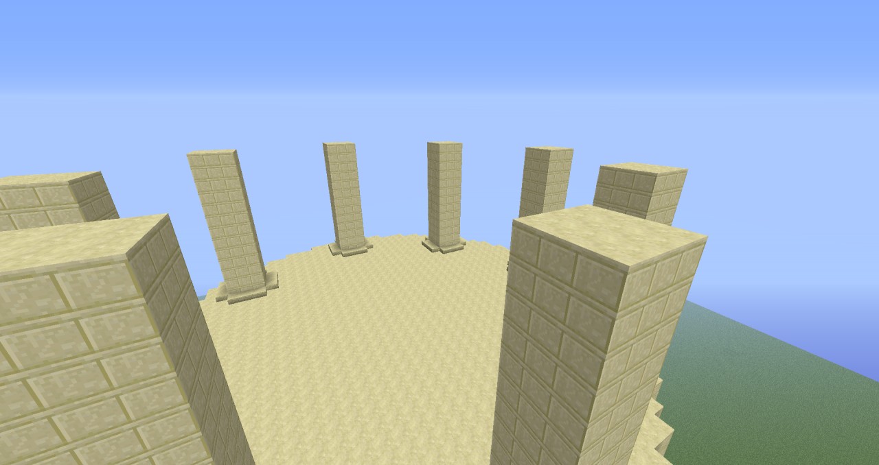 tower/cathedral/temple Minecraft Map