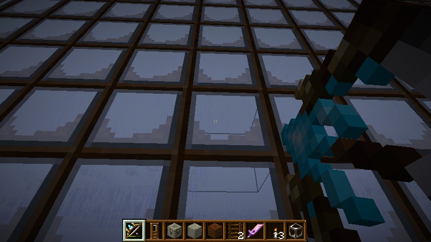 Upcoming clock tower, DIAMOND Minecraft Map
