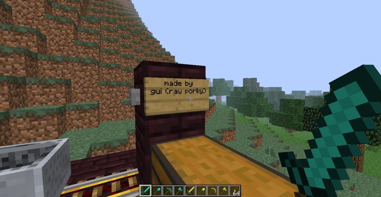 casa na colina Minecraft Map