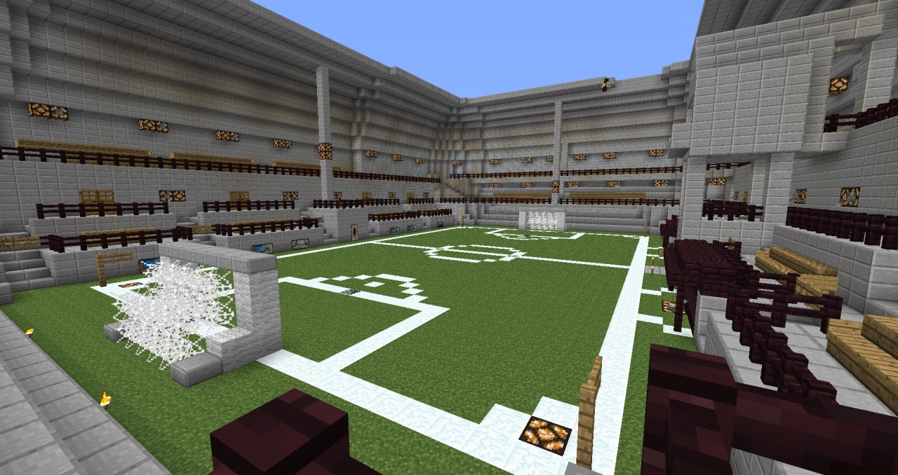 The Minecraftia Football Stadium! Minecraft Map