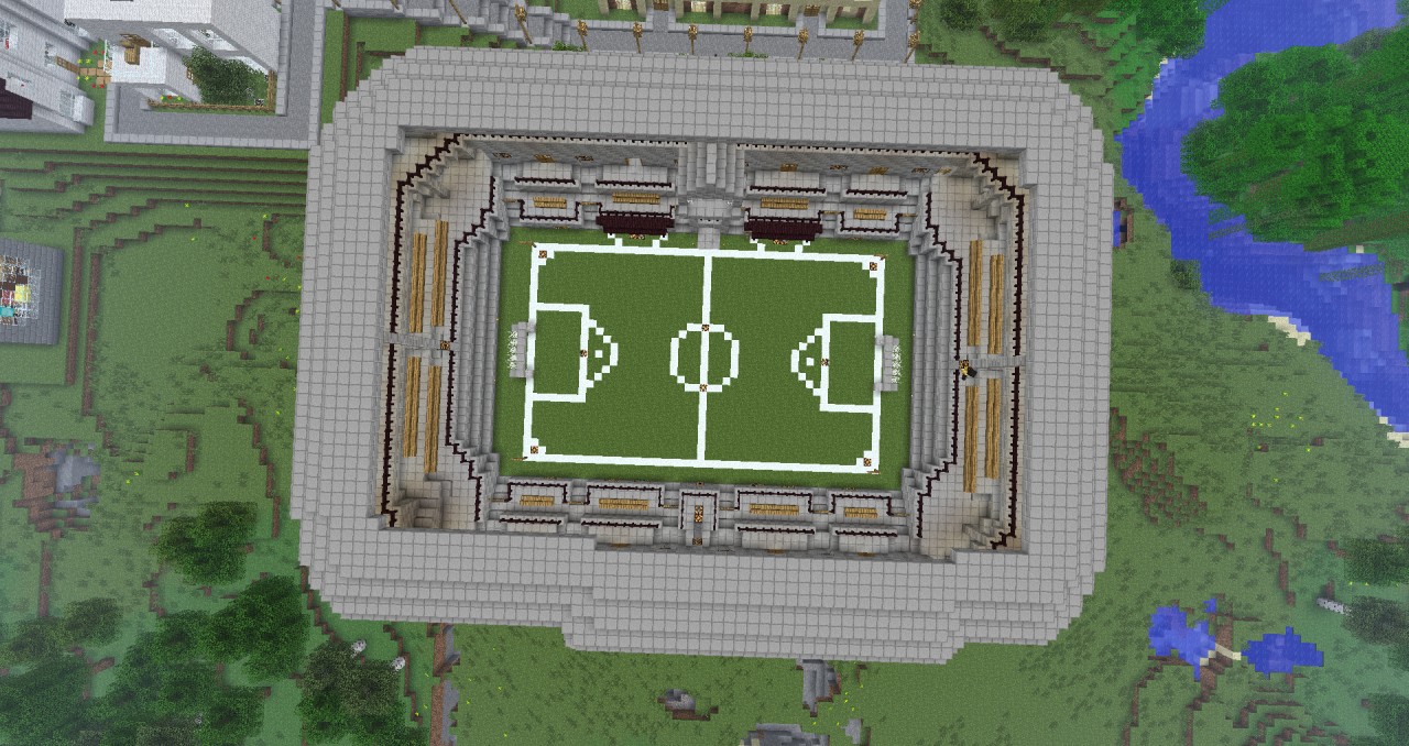The Minecraftia Football Stadium! Minecraft Map