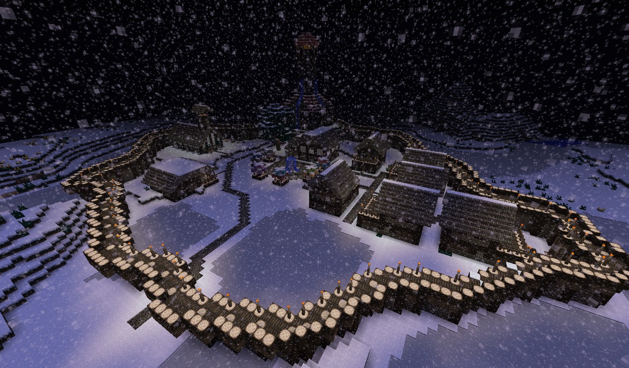 Small Medieval Hamlet Minecraft Map