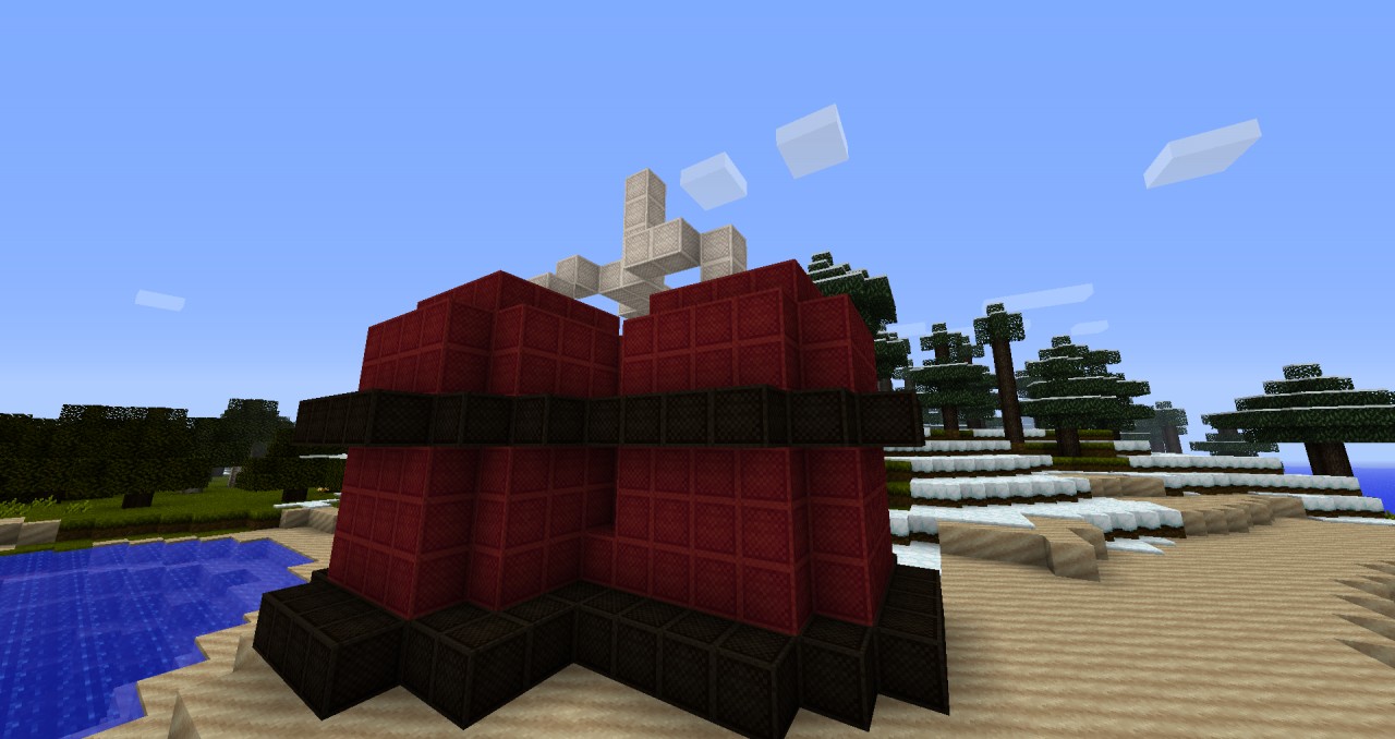 Giant TNT Stick! (With explosion! 336 TNT Blocks!) Minecraft Map