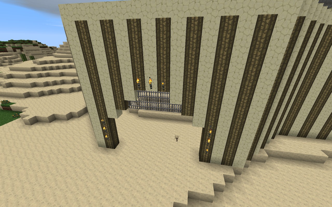 Egyptian temple Minecraft Map