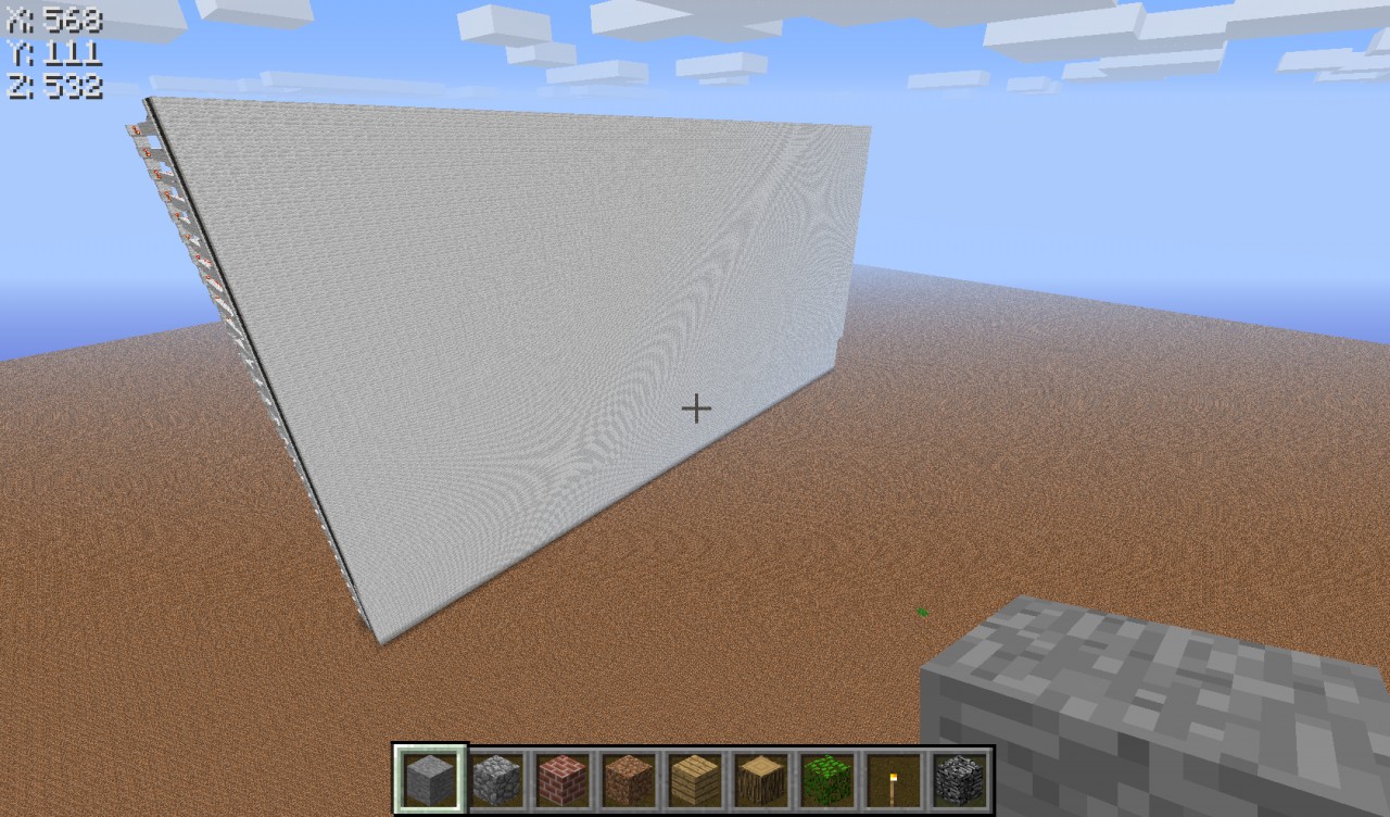 BIG screen Minecraft Map