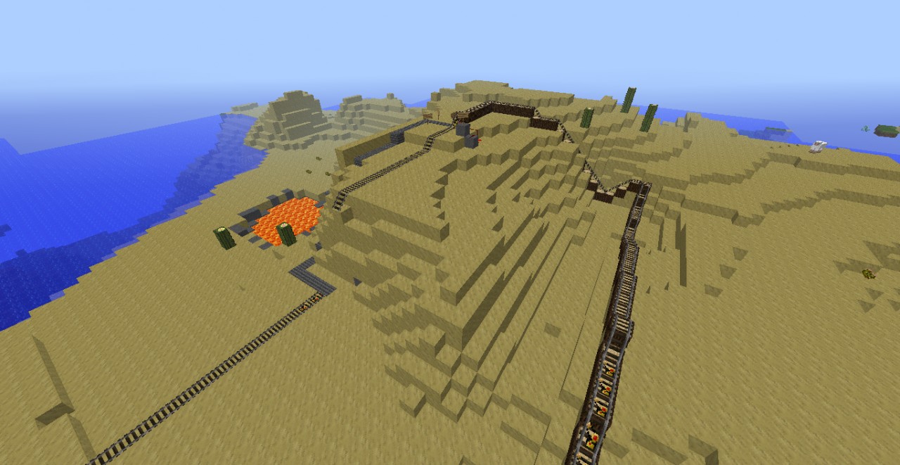 Mini-Roller Coaster! Minecraft Map