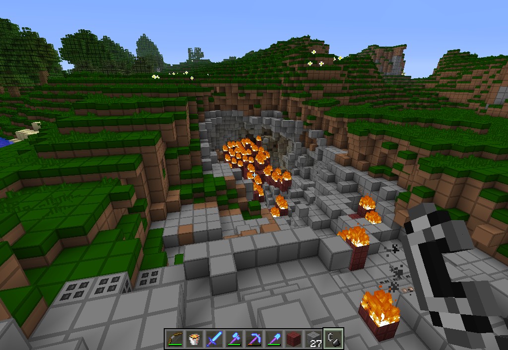 Meteorite Impact Minecraft Map