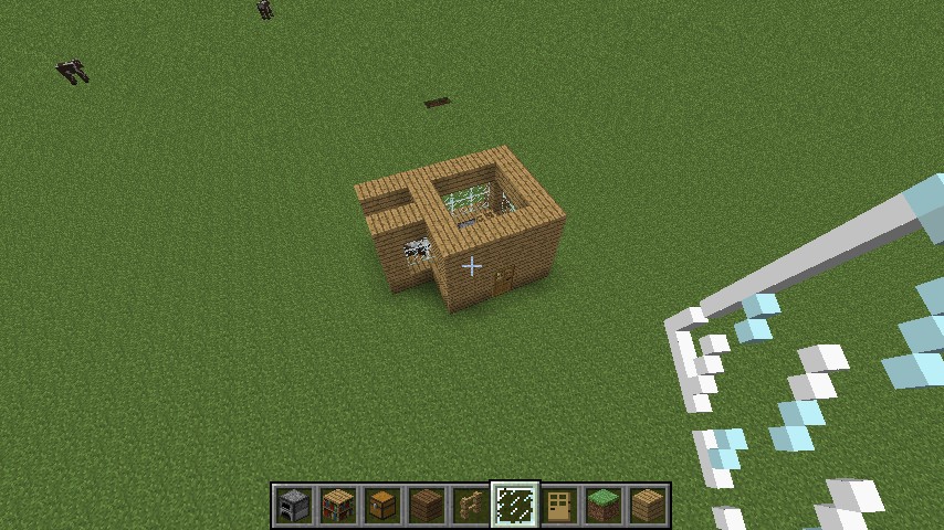 house with little house inside [made with little blocks mod] Minecraft Map